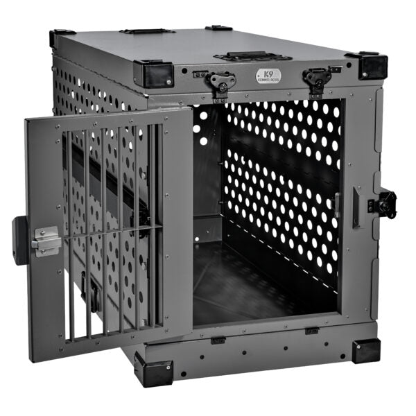 Heavy Duty Collapsible Dog Crate – Medium – K9 Kennel Boss